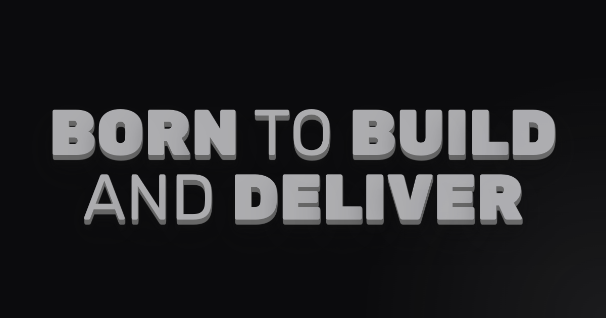 Born to Build and Deliver | robsonjunior.dev